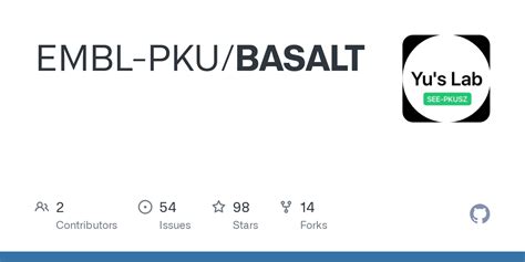 Basalt Basalt Setup Py At Master Embl Pku Basalt Github
