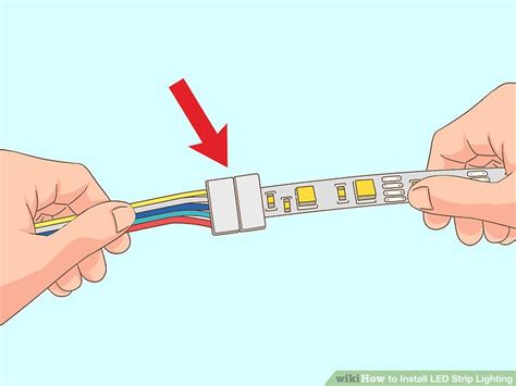 4 Ways To Install LED Strip Lighting WikiHow
