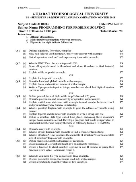 pps pdf pdf c programming language subroutine