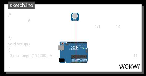 ใบงานที่ 6 แอนะล๊อกอินพุท wokwi esp32 stm32 arduino simulator