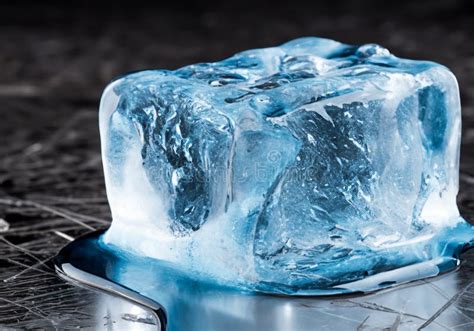 Clear Frozen Block Of Ice Stock Illustration Illustration Of Clear 307641369