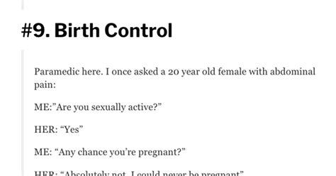 12 Times The Routine Sexual History Question Went Weird