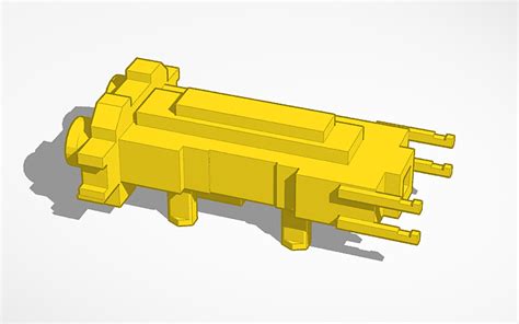 3d Design Spaceship Tinkercad