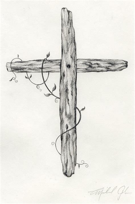 Jesus On The Cross Pencil Drawing At Explore