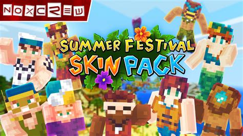 Summer Festival Skin Pack In Minecraft Marketplace Minecraft