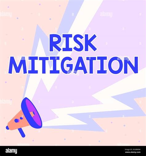 Text Caption Presenting Risk Mitigation Business Showcase Strategy To Prepare For And Lessen