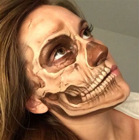 Skeleton Inspired Makeup Artofit