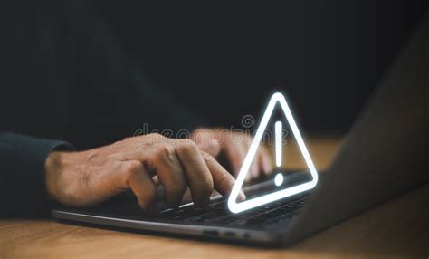 Software Antivirus Alert Detection Stock Image Image Of Connection
