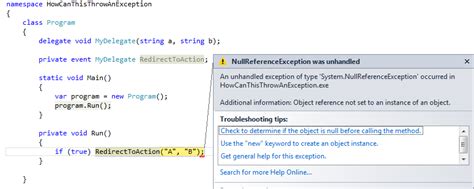 C How Can A Stack Trace Point To The Wrong Line The Return