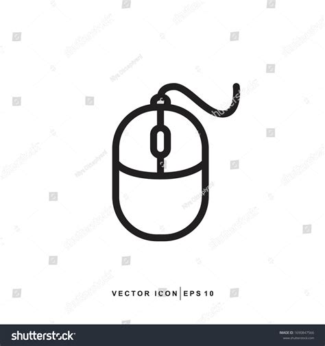 Computer Mouse Icon Device Electronic Icon Stock Vector Royalty Free Shutterstock