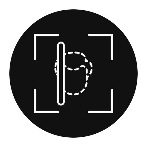 Premium Vector Face Scanner Vector Illustration