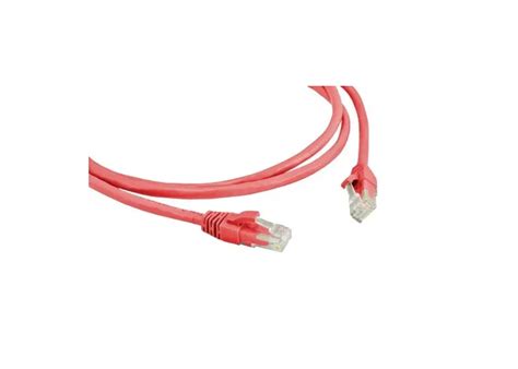 Patch Cord Seccon Cat E Mt Vermelho Homologado Anatel