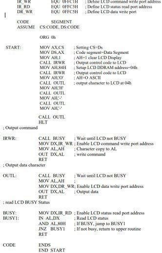 Solved Develop The Above Program In Assembly Language