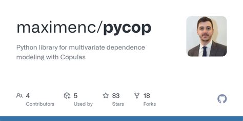 Github Maximencpycop Python Library For Multivariate Dependence Modeling With Copulas
