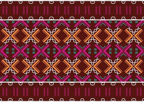 Ethnic Pattern Vector Traditional Patterned Wallpaper It Is A Pattern Geometric Shapes Create