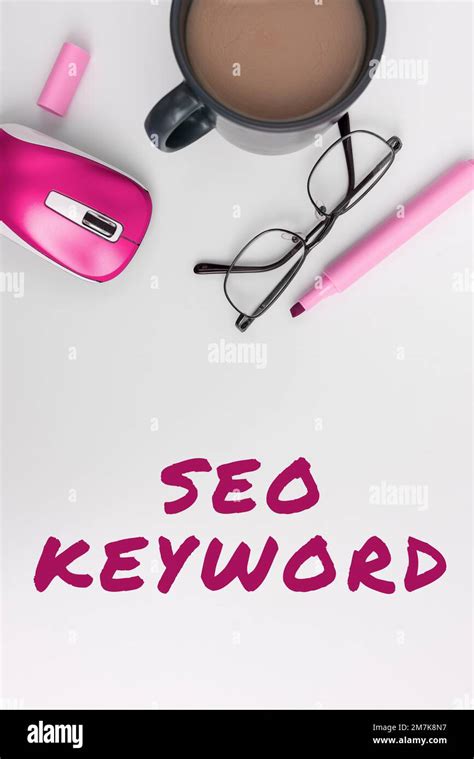 Conceptual Display Seo Keyword Business Concept Phrases In Your Web Content That Help People