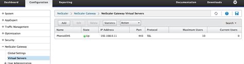 Step By Step Citrix Netscaler Phenixid Support
