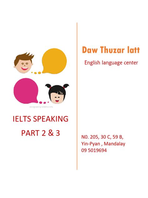 Speaking Part 2 And 3 2023 Download Free Pdf Advertising You Tube