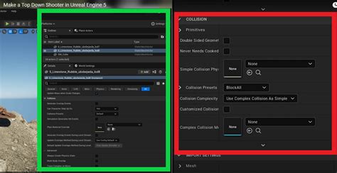 How To Enable Collision On Imported Meshes Details In Comments Runrealengine