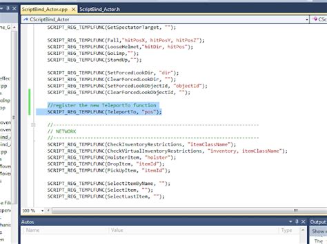 Programming And Games Portfolio Programming In Cryengine