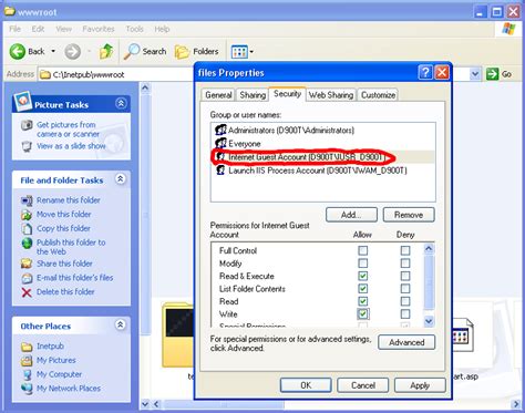 modifying windows file permissions