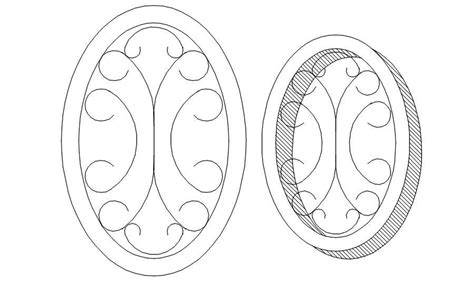 2d Pattern Design In Autocad Drawing Dwg File Cad File Cadbull