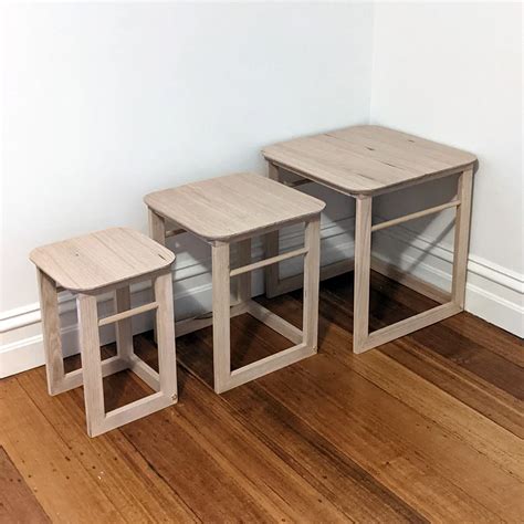 Nesting Tables Market Stall Co Australian Made Furniture