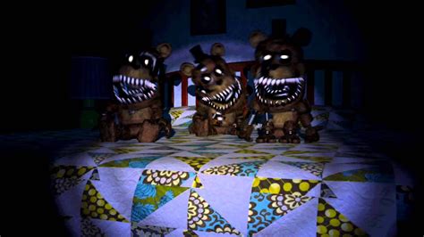 Five Nights At Freddys 4 Mini Freddies Scream Youtube