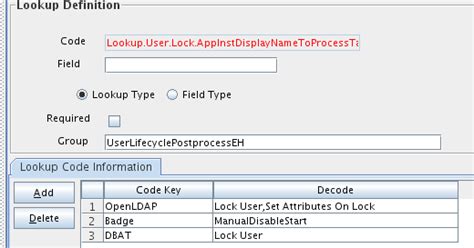 Oracle Stack Customizing User Lifecycle Events