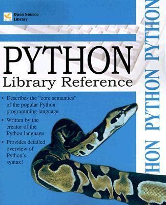 Python Library Reference Guido Van Rossum Paperback Rent X
