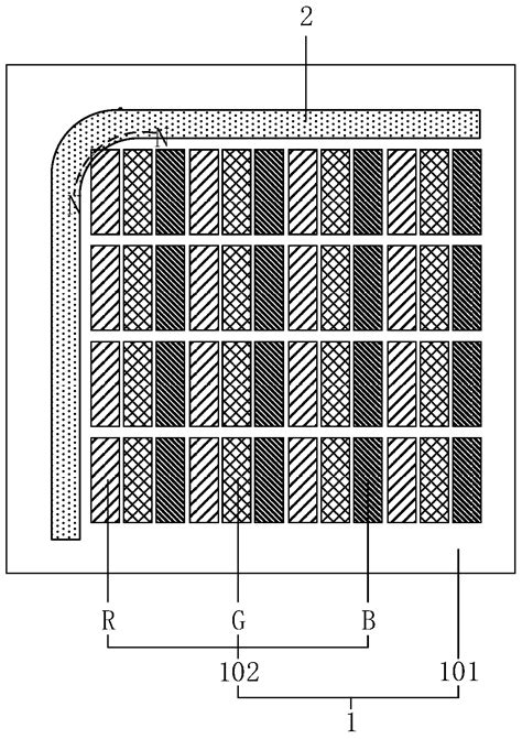 color film substrate display panel and display device eureka patsnap