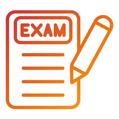 premium vector vector design exam icon style