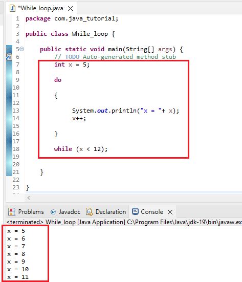 Java While Loop And Do While Loop Important Concept