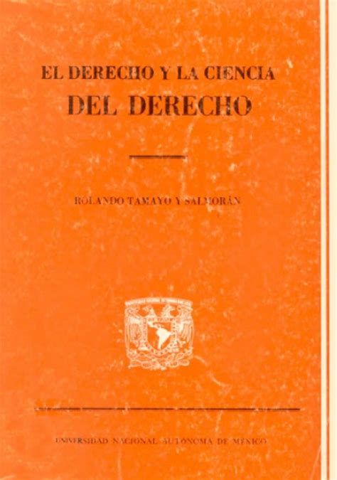 El Derecho Y La Ciencia Del Derecho Introducción A La Ciencia Jurídica