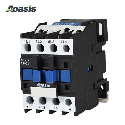 good quality oasis cjx2 09004 lc1 09 9a 4no 220v ac coil 4 pole