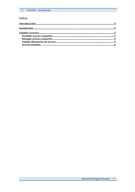 ProFTPd PDF