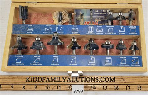 Mastercraft Router Bit Set