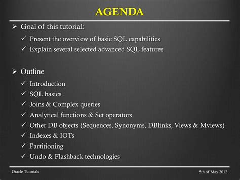 Ppt Sql And Advanced Sql Powerpoint Presentation Free Download Id