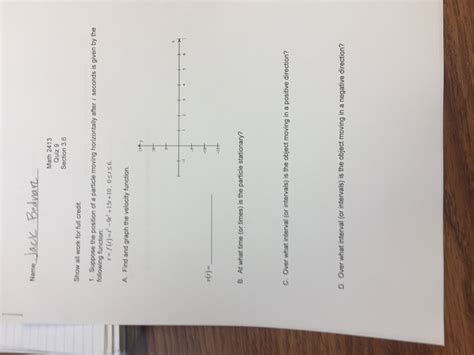 Solved Suppose The Position Of A Particle Moving Chegg