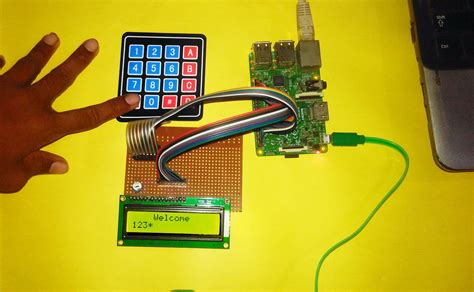 Interface 16x2 Alphanumeric Lcd And4x4 Matrix Keypad With Raspberry Pi3