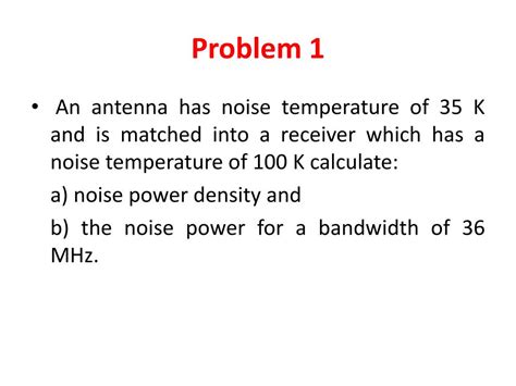 PPT System Noise Temperature And G T Ratio PowerPoint Presentation Free Download ID 2565177