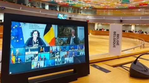 Външните министри на страните от ЕС проведоха видео среща за ситуацията между Палестина и Израел