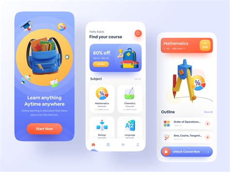 Online Education App By Rakib Kowshar For Delisas Ux Ui And Saas Agency