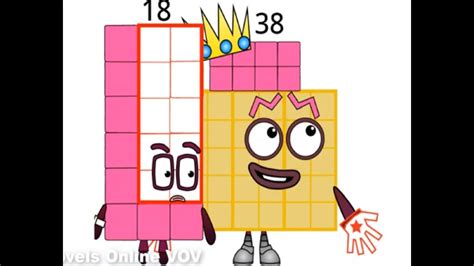 Numberblocks Double Teens Numberblocks Fun Lessons Youtube