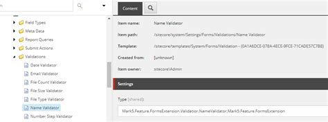 sitecore forms custom field validator sitecore blog