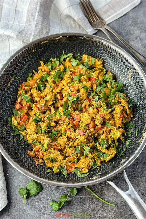 Egg Bhurji Indian Scrambled Eggs Spice Cravings