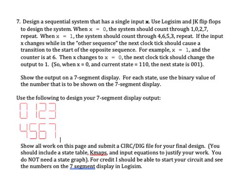 Solved Design A Sequential System That Has A Single Input X