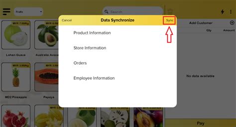 Sync Sync Function Bigpos Support