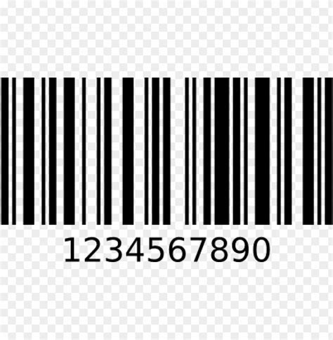 Barcode PNG Transparent With Clear Background ID TOPpng
