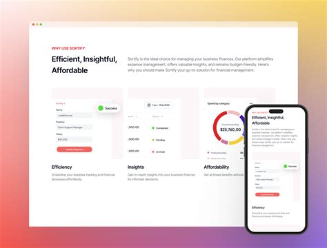SAAS Responsive Landing Page Behance